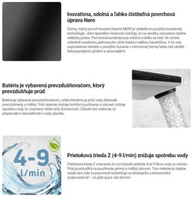 Deante Arnika, umyvadlová baterie, černá matná, DEA-BQA_N20M