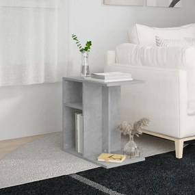 vidaXL Odkládací stolek 50 x 30 x 50 cm dřevotříska [803020] Barva: Betonová šedá