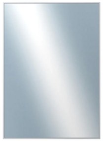 DANTIK - Zarámované zrcadlo - rozměr s rámem cca 50x70 cm z lišty Hliník stříbrná | P01-004 (7001004)