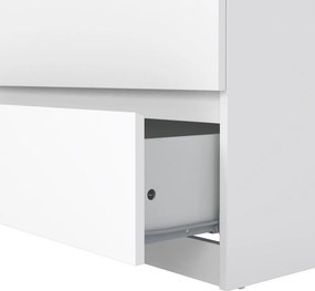 Bílá komoda 77x76x50 cm Naia – Tvilum