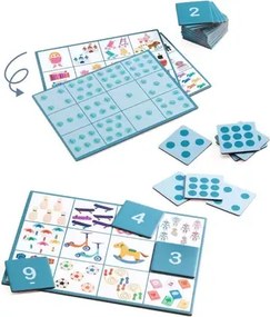 DJECO Hra Bingo 4v1 / Společenská hra / 4 varianty / od 4 let