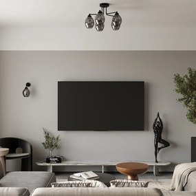 Sollux Lighting Lustr FILLAN 5 černý