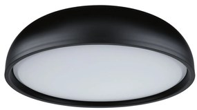 Paulmann 71084 Oka, koupelnové stropní svítidlo LED 24W White Switch, černá, průměr 36cm, IP44