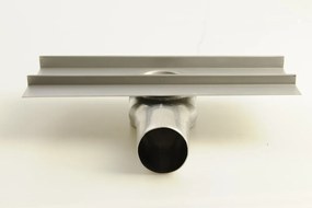 Gelco Manus Quadro nerezový podlahový žlab s roštem 950 mm DN50 nerez GMQ35