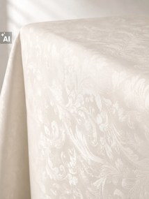 Sinsay - Ubrus se žakárovým ornamentálním vzorem - krémová