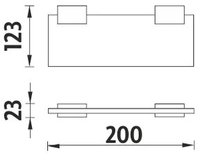 Nimco Police vhodná pro MOBIL, 20 cm KIBO - Ki 14091B-20-26