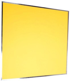 VYLEN Pěnová nástěnka s hliníkovým rámem 100 x 100 cm Barva: 10 Žlutá