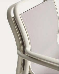 Krémová zahradní židle Luri – Kave Home