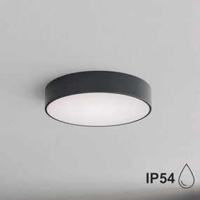 BRILAGI - Koupel. stropní svítidlo CLARE 3xE27/24W/230V pr. 40 cm antracit IP54