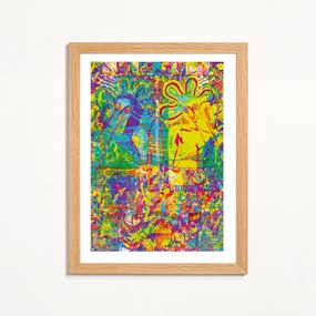 Šimon Dub | Oasis #1 Rám: Černý, Velikost: 100 x 70 cm