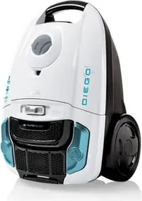 ETA ETA552190000 Diego bílo-modrá / Sáčkový vysavač / 800 W / 3 l / 73