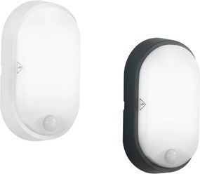 FAN LED-SENSITIVE-C BCO Venkovní svítidlo LED SENSITIVE bílá polykarbonát/PP 14 W 1000 lm 3000 K IP54 se senzorem 21,2x11,9x6,05 cm - FANEUROPE