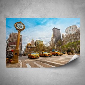 Plakát - New York Taxi (60x40 cm) - PopyDesign
