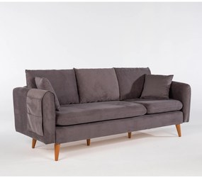 Hanah Home Pohovka SOFIA antracitová 215 cm
