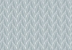 Fototapeta - Prolamované listy v šedé barvě (152,5x104 cm)