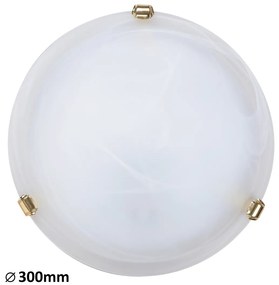 Rabalux ALABASTRO 3201 stropní svítidlo 1x60W | E27 | IP20 - bílý alabastr