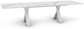Carson jídelní stůl bílý 180-240 cm