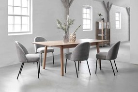 Designová jídelní židle Kaiholo šedá