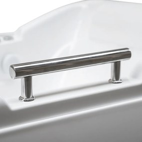 BPS-koupelny Hydromasážní vana HYD-LE796L 140x80 LEVÁ bez ohřevu vody