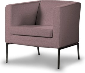 Potah na křeslo IKEA Klappsta barva růžová látka pletený vzor