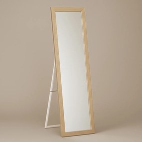 Stojací zrcadlo HAVLYS hnědé, 127 x 37 cm