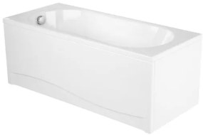 Cersanit Nike, akrylátová vana 170x70cm + nožičky, bílá, S301-249