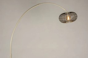Stojací oblouková lampa Mayor Taupe