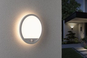 P 94662 LED venkovní panel Lamina vč. pohybové čidlo IP44 kruhové 280mm 3000K 14,5W 230V bílá umělá hmota - PAULMANN