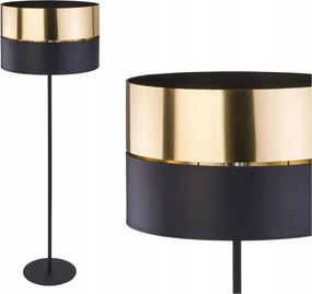 Stojací lampa Hilton Black/gold 5465 Tk Lighting