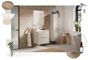 Comad Koupelnová skříňka pod umyvadlo Bella Cashmere 60 kašmír
