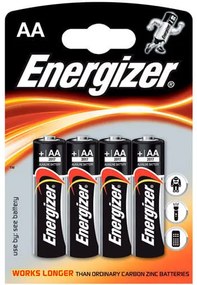 Alkalické baterie Energizer 4x AA