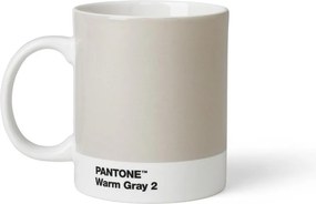 Světle šedý porcelánový hrnek 375 ml Warm Gray 2 – Pantone