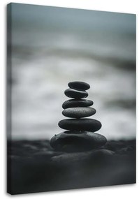 Obraz na plátně Kameny Sea Spa Zen - 40x60 cm