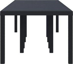 Zahradní stůl Antracit 300 x 100 x 73 cm polyratan 3378520