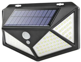 Zaparkorun Solarní LED světlo s detekcí pohybu SH-100 - 100 LED - 1 ks