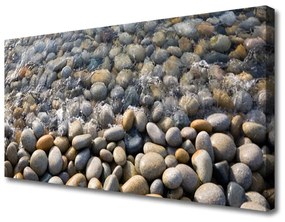 Obraz na plátně Kameny Voda Umění 100x50 cm