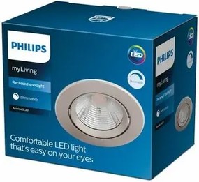 Philips Sparkle podhledové LED svítidlo 1x5,5W / 350lm / 2700K / IP20
