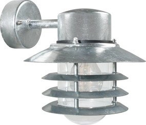 NOR 74461031 Venkovní nástěnné svítidlo Vejers 1x60W E27 galvanizovaná čirá - NORDLUX