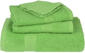 Ručníky FROGN 4 ks jablečně zelené 50x100 cm 360 g/m² 137023