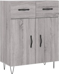 Skříň highboard šedá sonoma 69,5 x 34 x 180 cm kompozitní dřevo 3198567