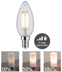 Paulmann 28738 LED žárovka, 5W E14 2700K tříkrokové stmívání, výška 8cm
