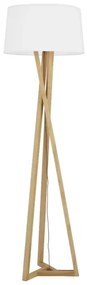 Dřevěná stojací lampa Salino B 50 Dřevo