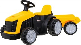 Ramiz Traktor s přívěsem žlutý