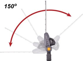 Aku teleskopické nůžky na živý plot 20V | PM-NAW-20C 41 cm