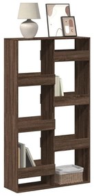 Knihovna hnědý dub 100 x 33 x 175 cm kompozitní dřevo 3309408