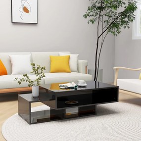 vidaXL Konferenční stolek 105 x 55 x 32 cm dřevotříska [808523] Barva: Bílá