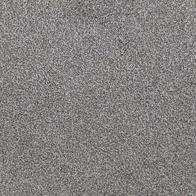 Lano, Metrážový koberec Supersoft 840 sv. šedý, na míru s bordurou, šíře 4m, šedá, ab (mřížka), kancelář
