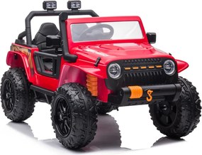 Ramiz Auto Jeep Monster červené