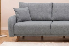 Hanah home Rohová pohovka HERA šedá pravá 297 cm 867UNQ1941