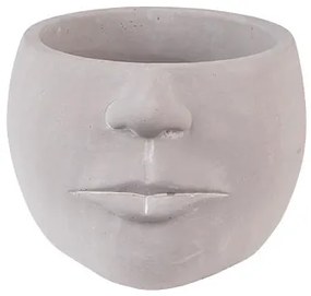 Cementový květináč FACE